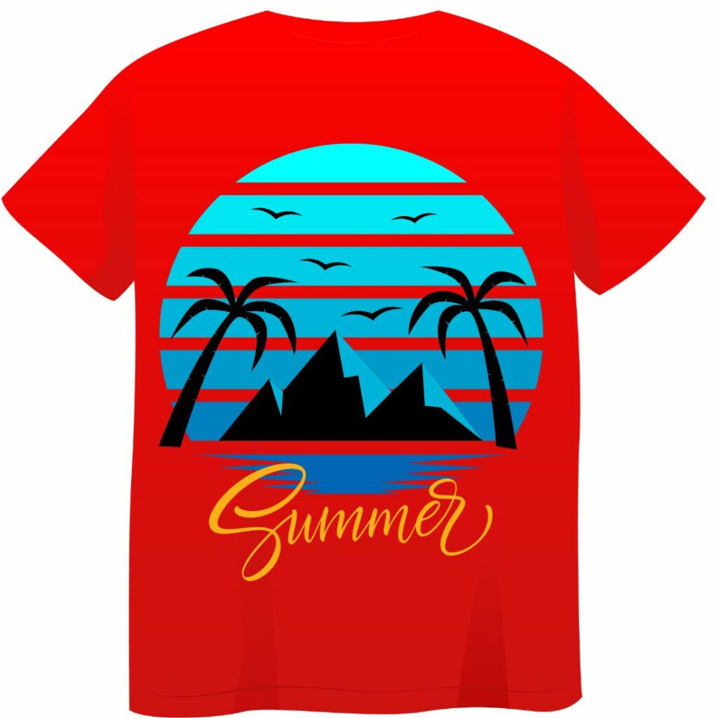 summer Beautiful T shirt design - MasterBundles