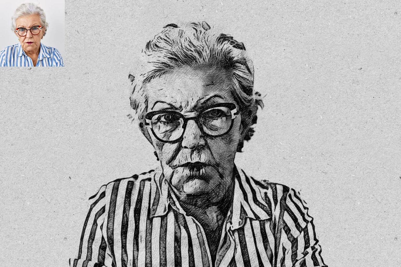 Sketchily Pro Photoshop Action - MasterBundles