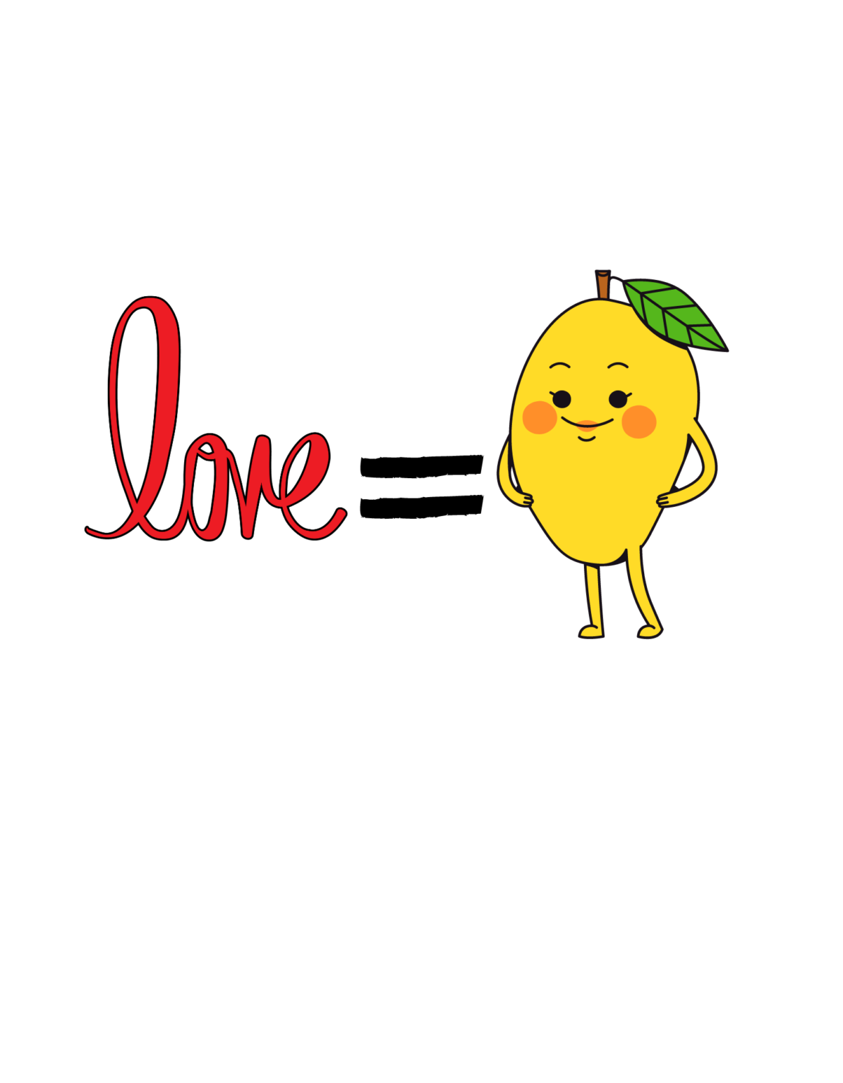 5 cute design for mango lovers, cute T-shirt design, mango t-shirt ...