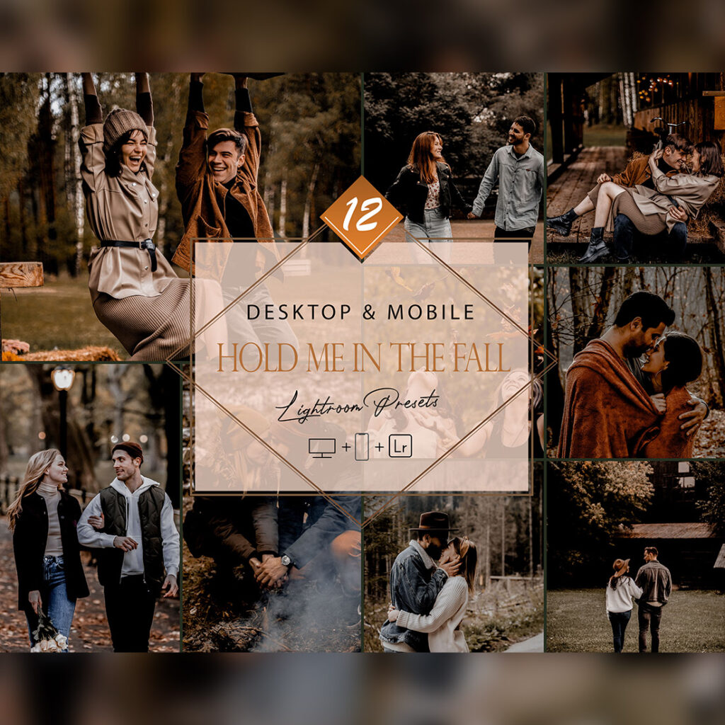 12 Hold Me In The Fall Lightroom Presets, Autumn Preset, Moody Desktop ...