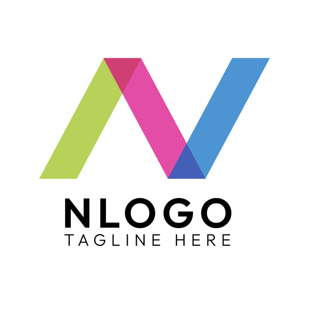 Minimalist Letter N Logo Design for Brands | Master Bundle - MasterBundles