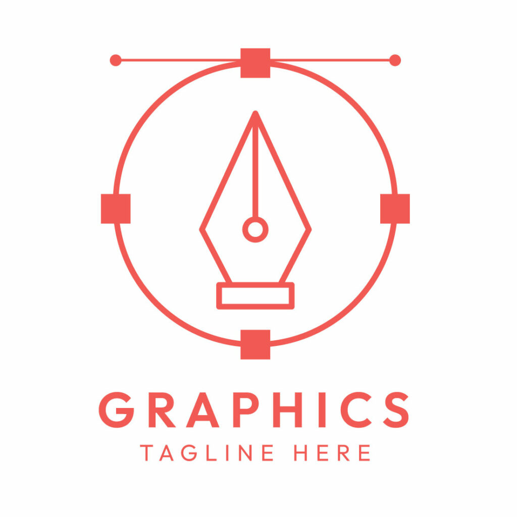 Premium Graphics Design Academy, School, College, and Education Logo ...