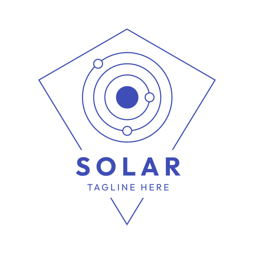 Minimalist Solar Energy Logo Design Bundle - Master Collection ...