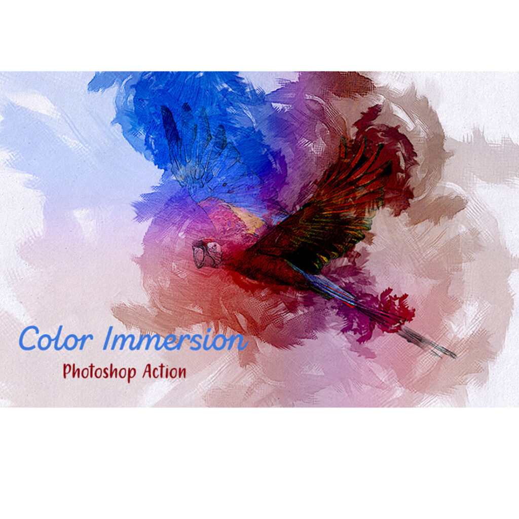 Color Immersion Photoshop Action - MasterBundles