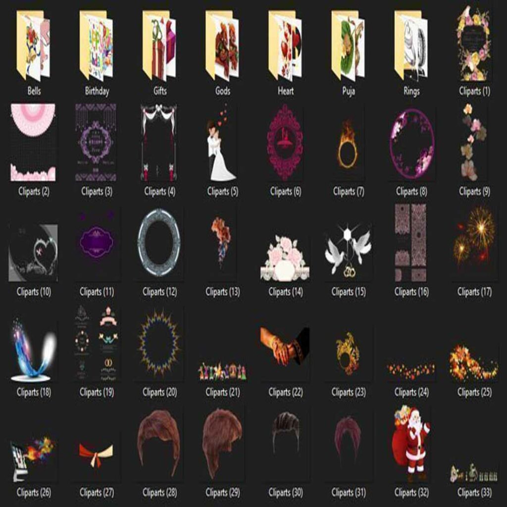 2000+ Grand Super Pack Of PNG Files Collection - MasterBundles