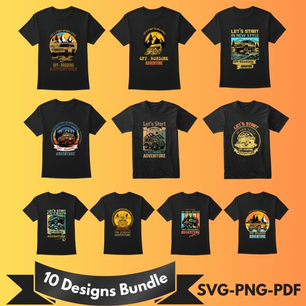 OFF-ROADING ADVENTURE (Design bundle) - MasterBundles
