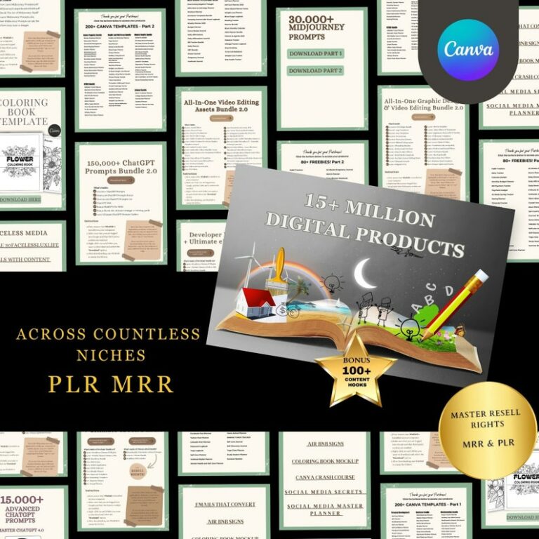 15+ Million Resell Digital Products Bundle for Passive Income ...