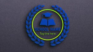 100% Editable School Logo Design in Illustrator CC | MasterBundles ...