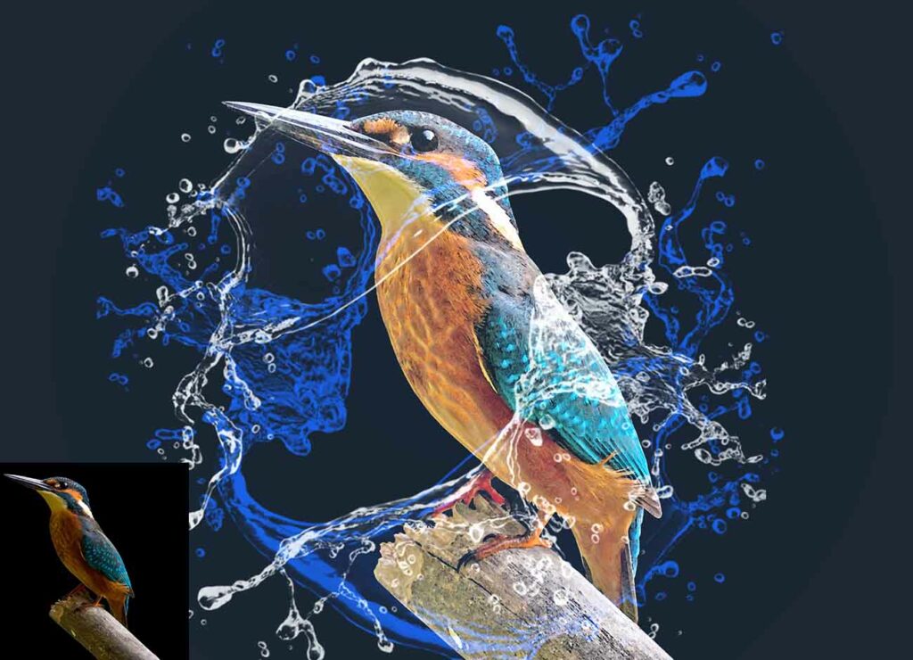 Water Splash Effect Photoshop Action - MasterBundles