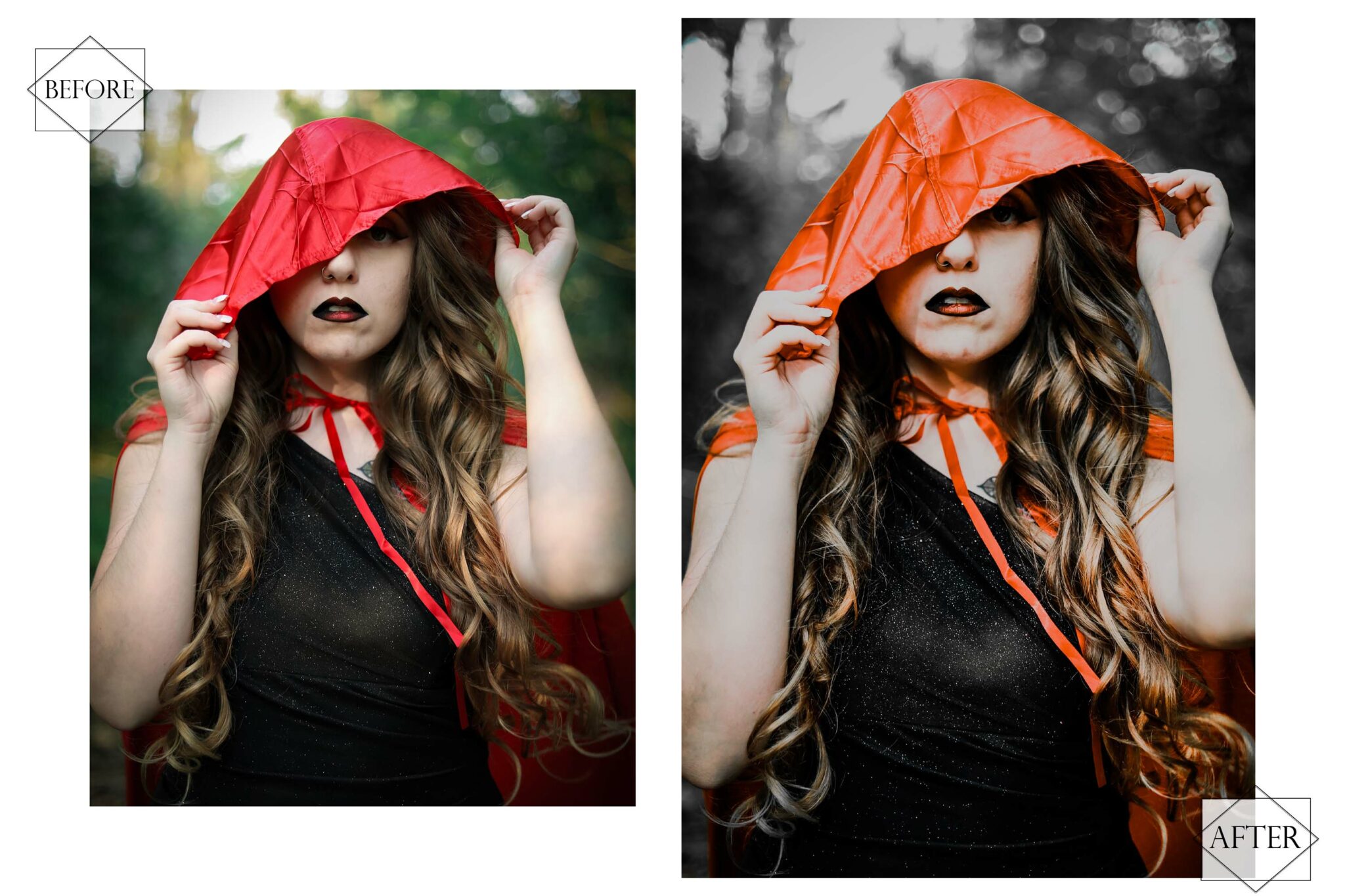 12 Halloween Mood Photoshop Actions, Dark Smooky ACR Preset, Moody ...