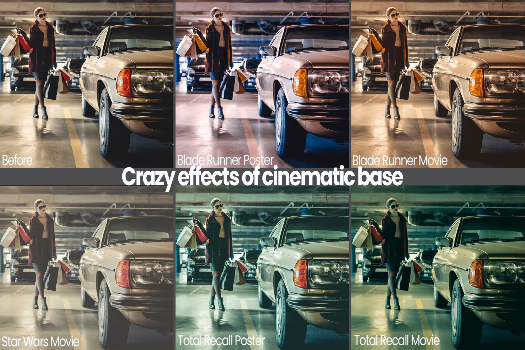 12 HI-TECH Cinematic Photoshop Actions, Color Grad ACR Preset, SCI-FI ...