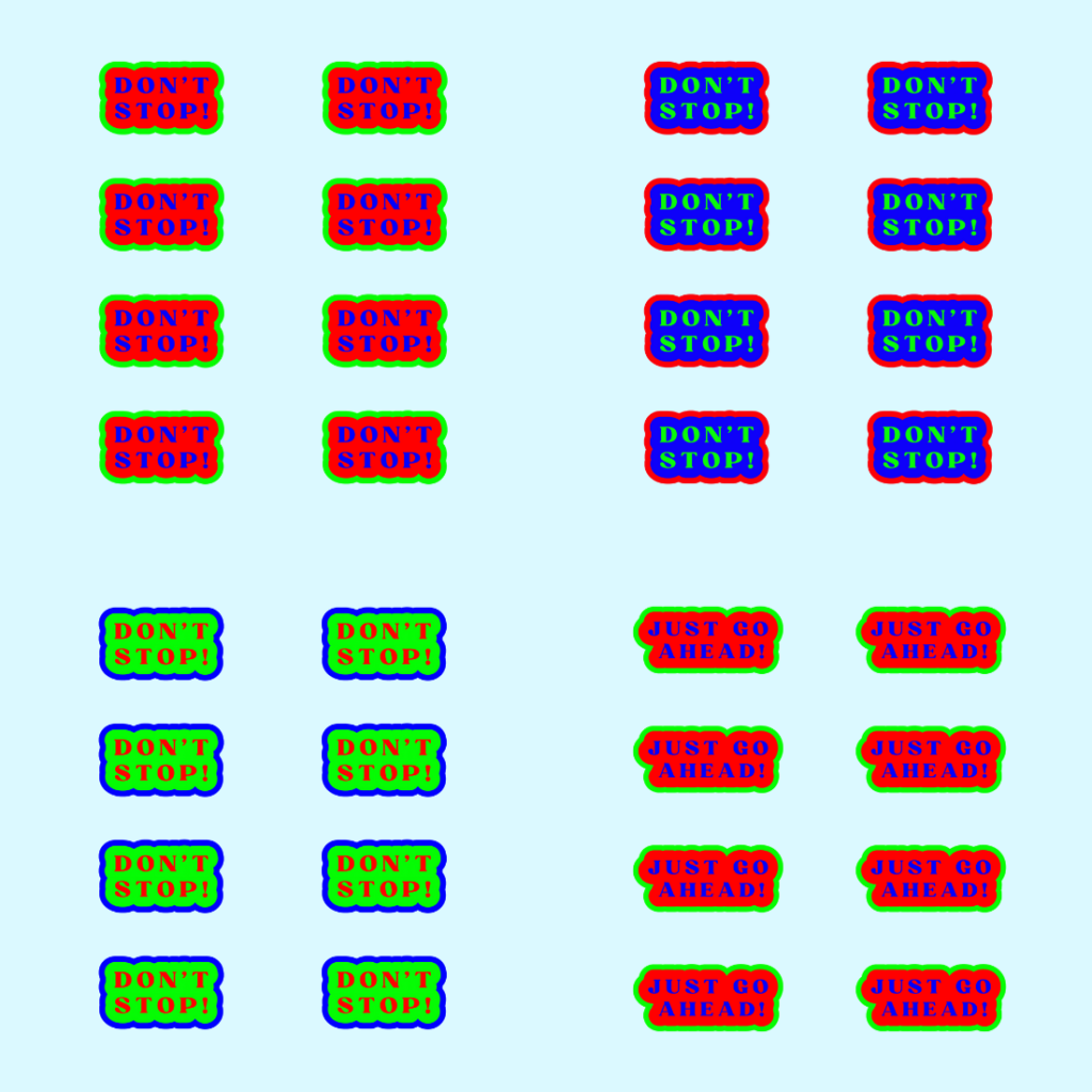 Triumphant Trio Sticker Set - MasterBundles