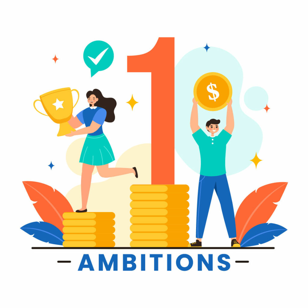 9 Ambition to Success Illustration - MasterBundles