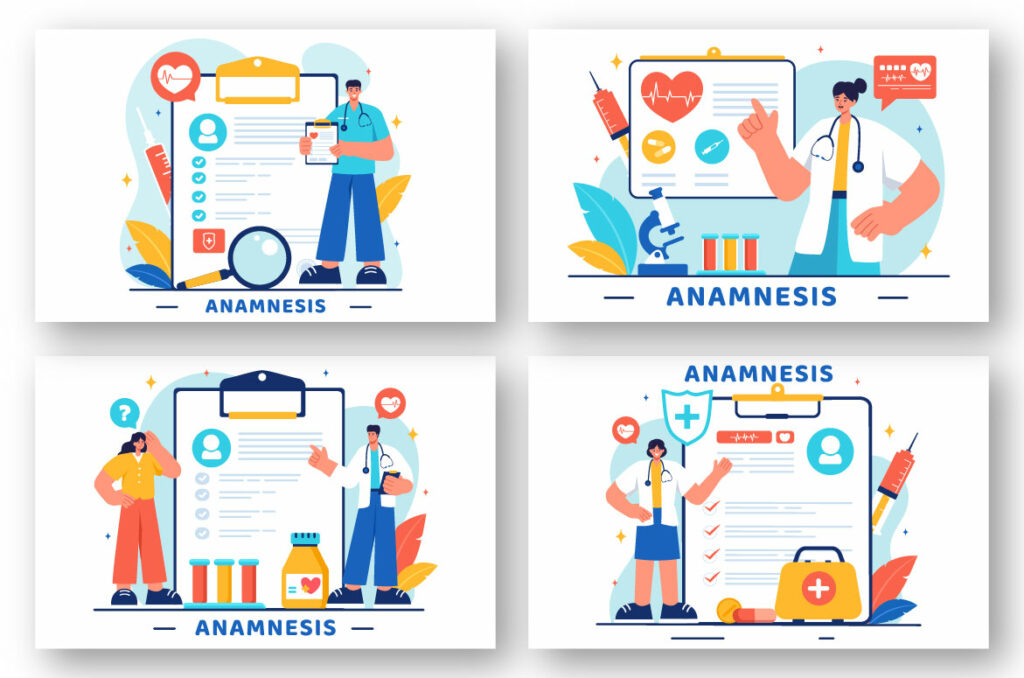 9 Anamnesis System Illustration - MasterBundles