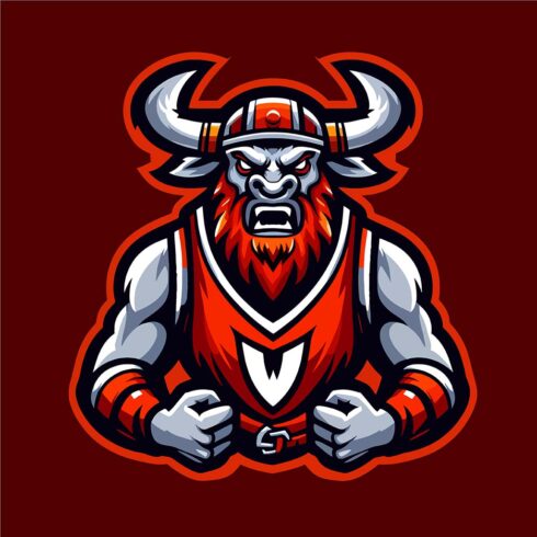 10 Angry viking logos mascot for gamers - MasterBundles
