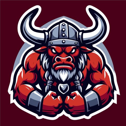 10 Angry viking logos mascot for gamers - MasterBundles