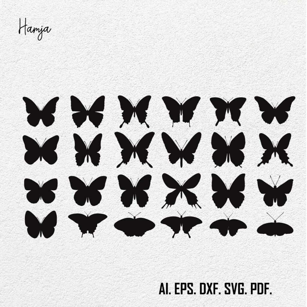 Butterfly SVG, Butterfly Bundle SVG Files, Butterfly SVG Layered ...