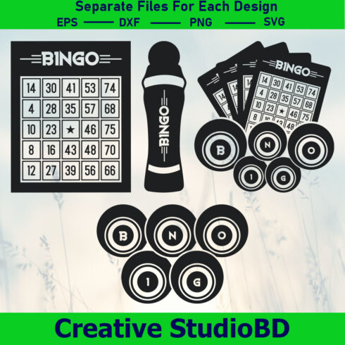 Bingo SVG Bundle, Bingo Balls Svg, Bingo Dauber Svg, Game Svg, Bingo ...
