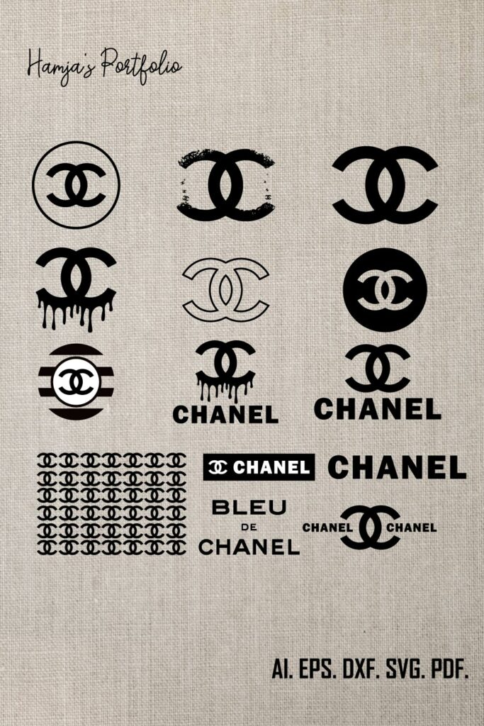 Chanel Logo Svg Vector Bundle , Chanel Patten,Coco Chanel Logo Svg ...