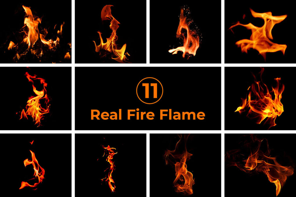 Fire Shape, Text & Logo Effect - MasterBundles