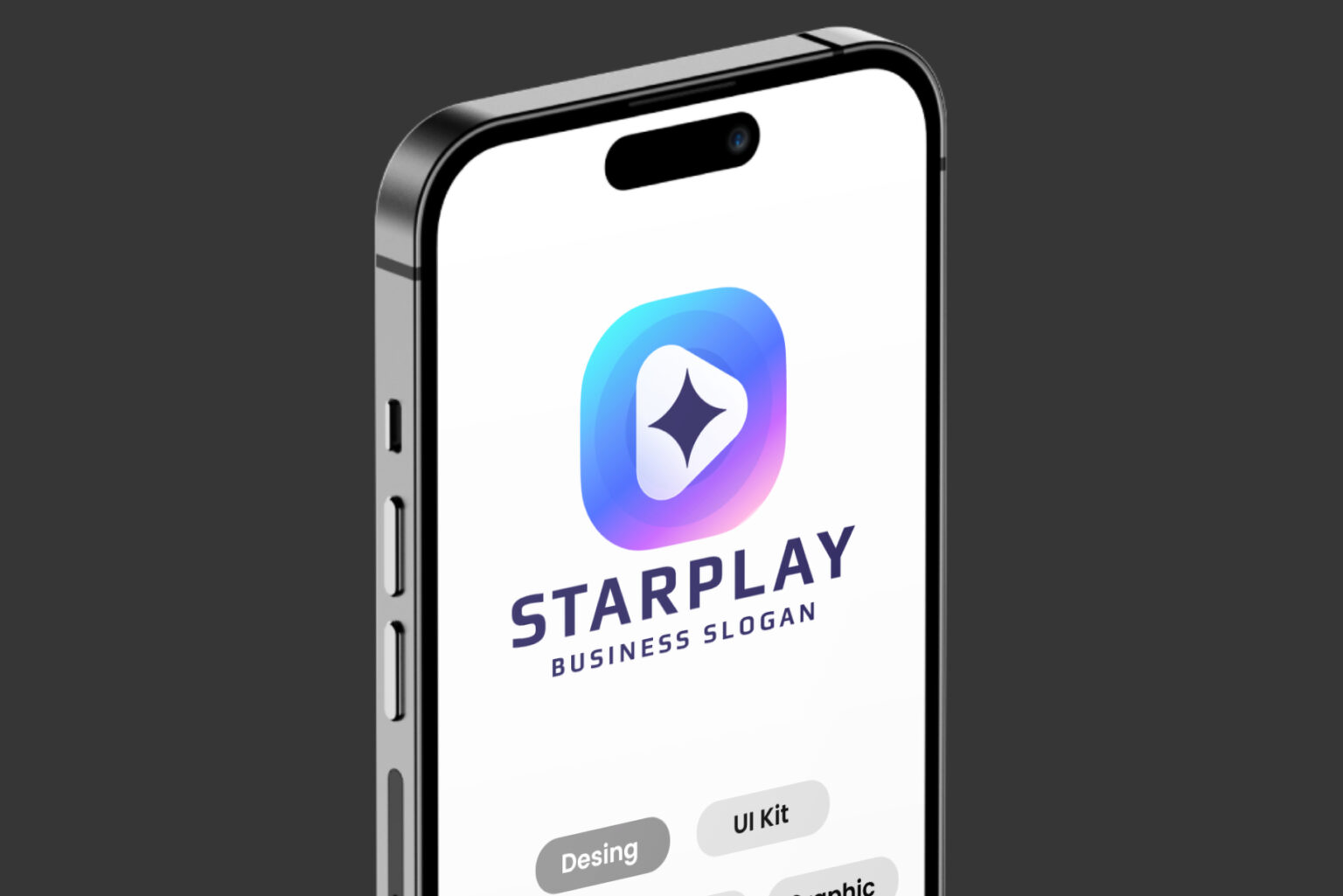 Star Media Play Logo - MasterBundles