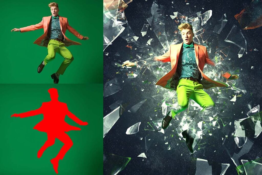 Glass Photo Manipulation Effect - MasterBundles