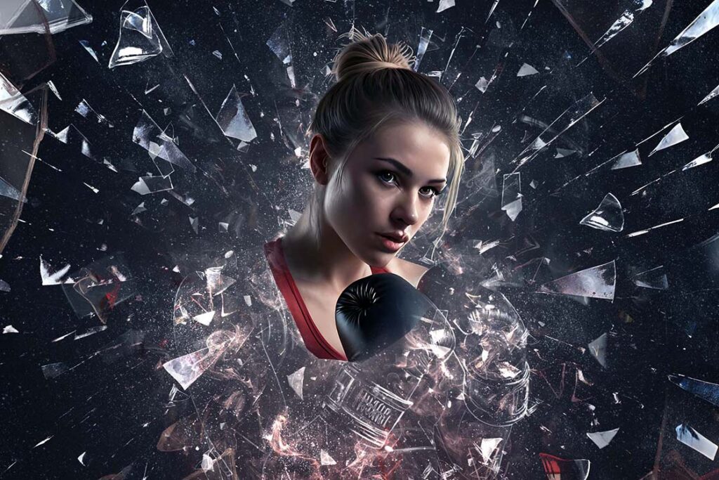 Glass Photo Manipulation Effect - MasterBundles