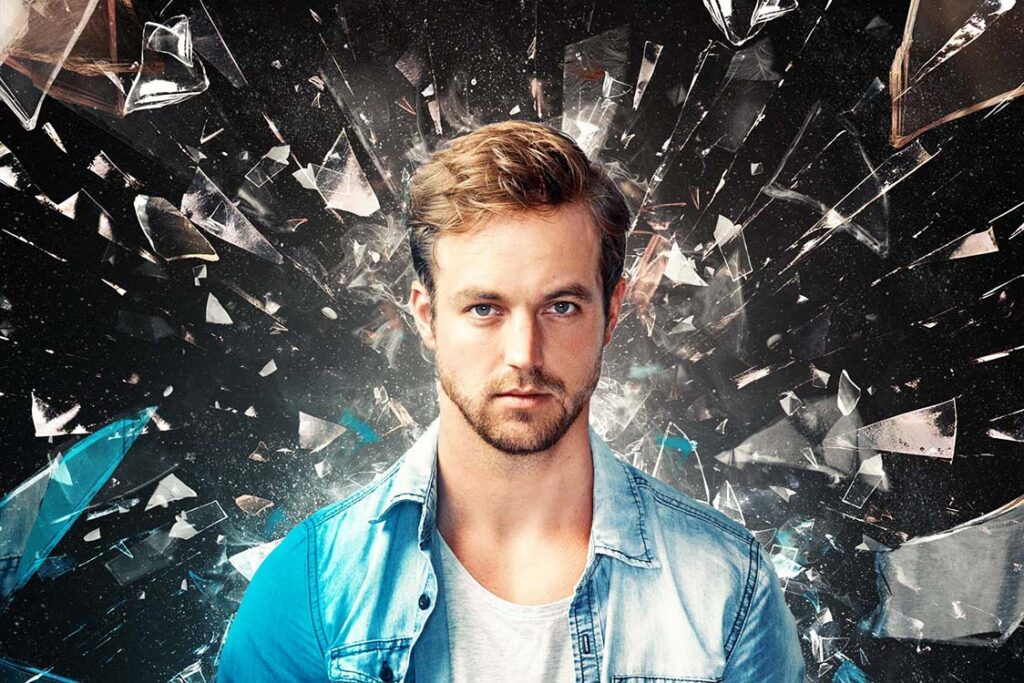 Glass Photo Manipulation Effect - MasterBundles