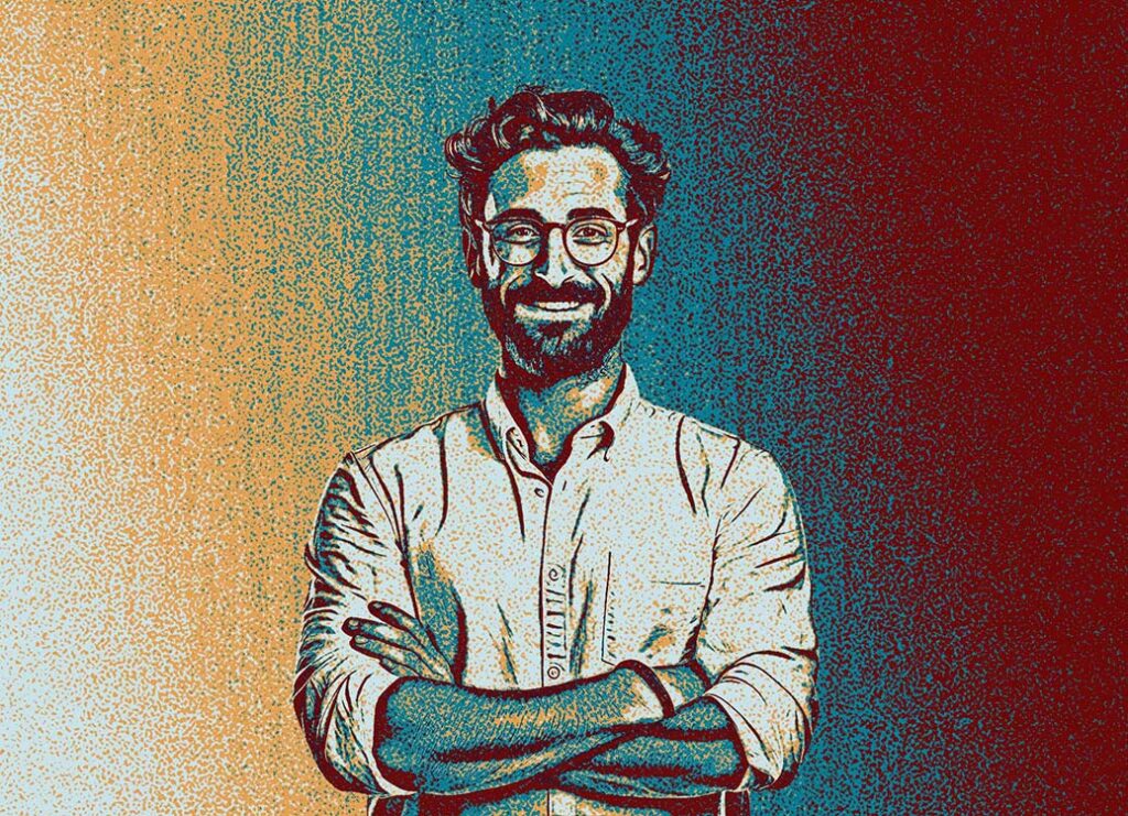 Grain Retro Poster Effect - MasterBundles