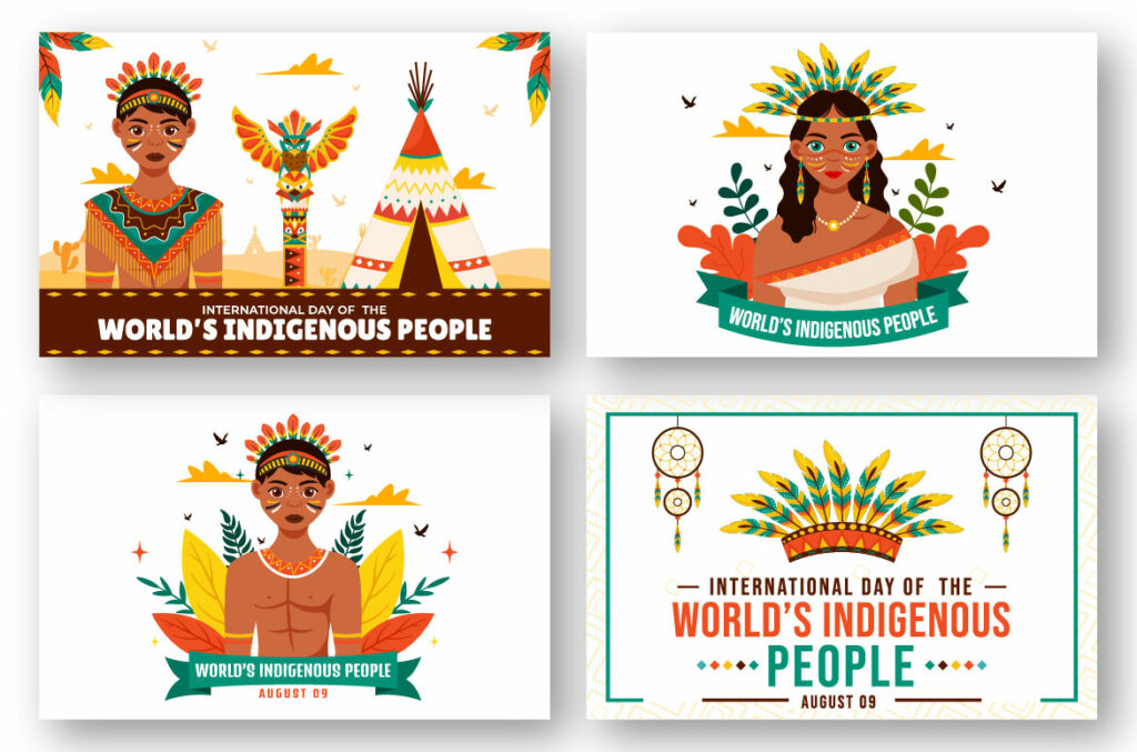 12 World Indigenous People Day Illustration - MasterBundles