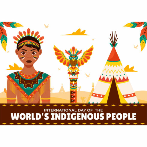 12 World Indigenous People Day Illustration - MasterBundles