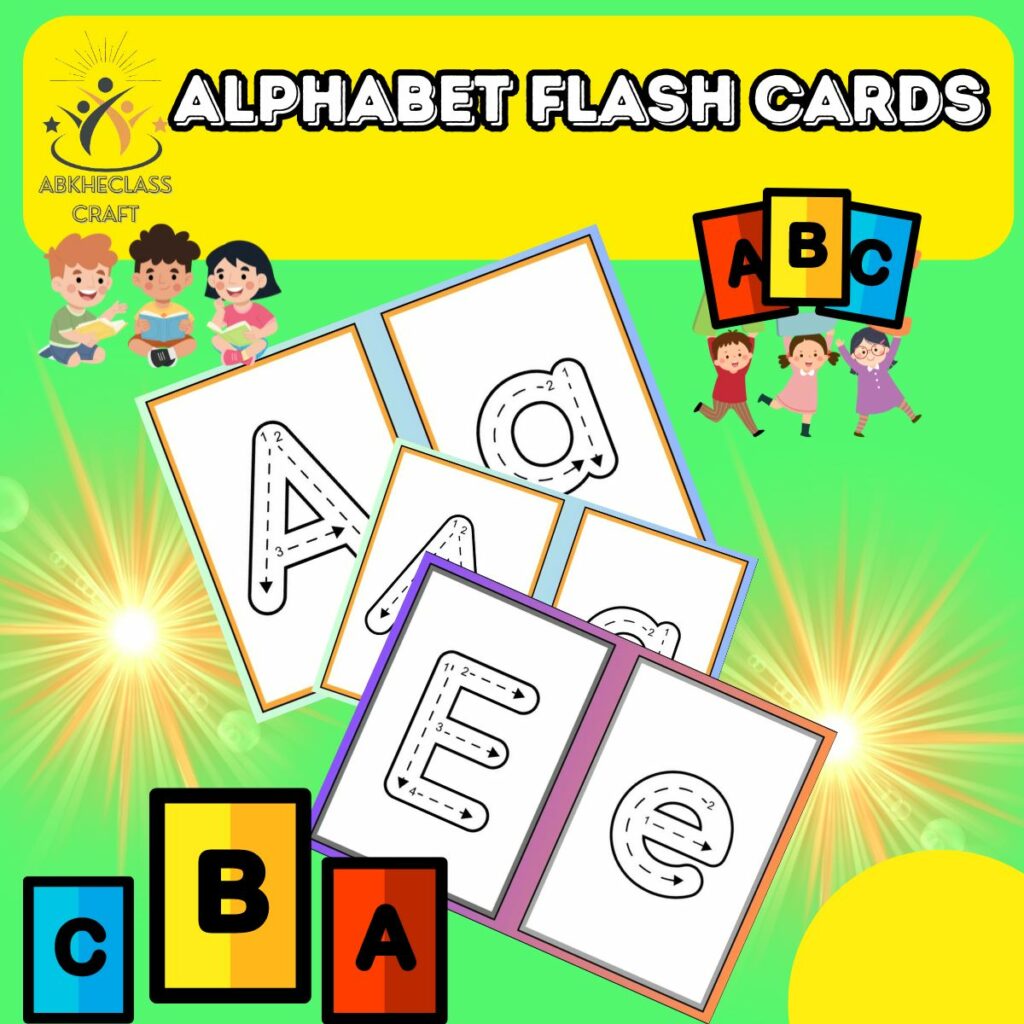 Explore the ABCs with vibrant flash cards! Recognize letters 🔠, learn ...