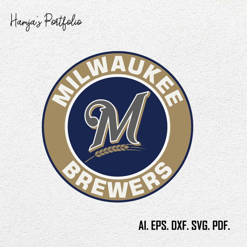 Milwaukee Brewers Logo Svg Vector Design - MasterBundles