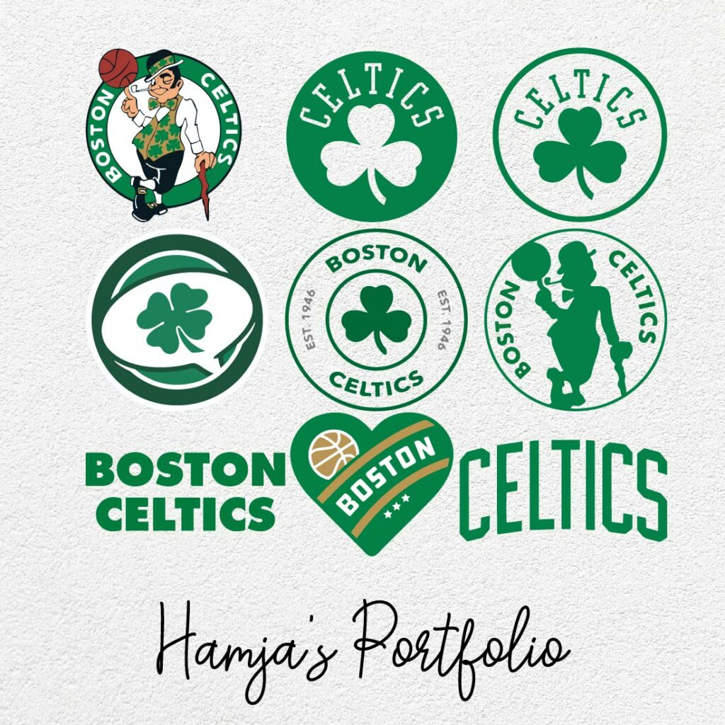 Boston Celtics Logo Vector Set – MasterBundles