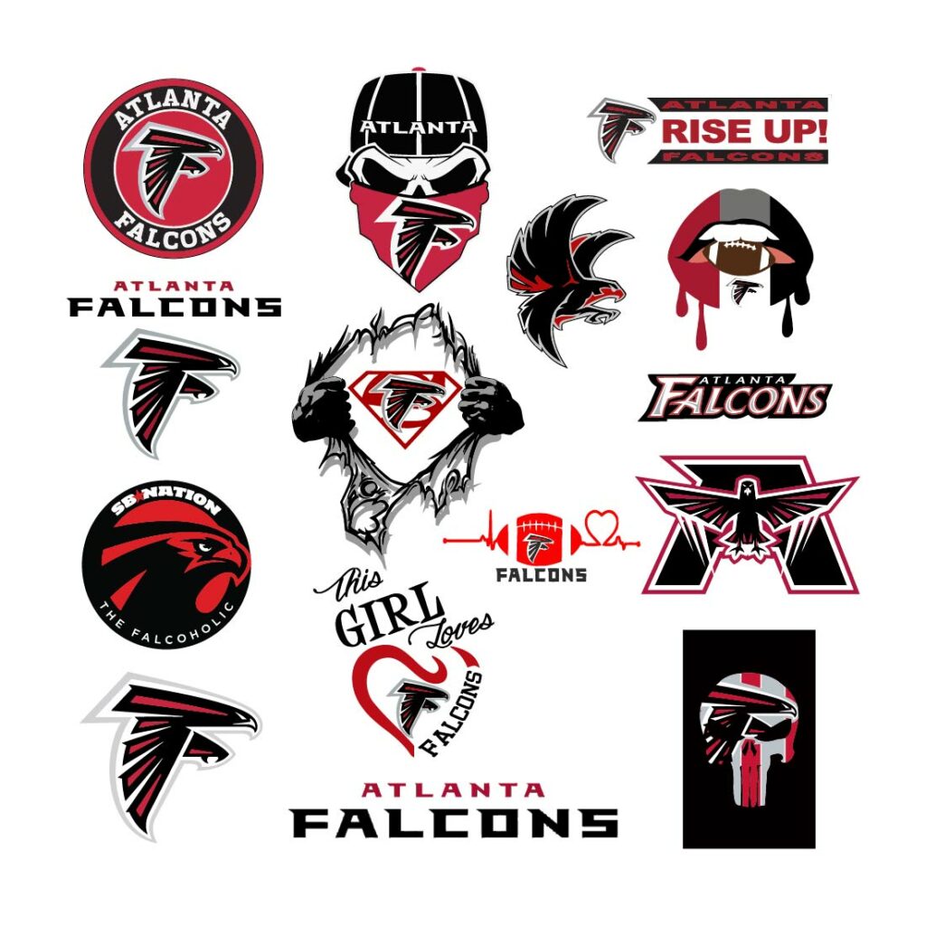Atlanta Falcons Logo SVG Vector Design - MasterBundles