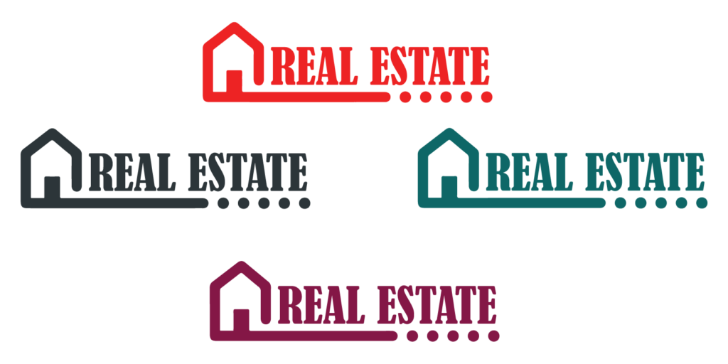 Real Estate logo templates/Unique Real Estate logos/Bundle of real ...