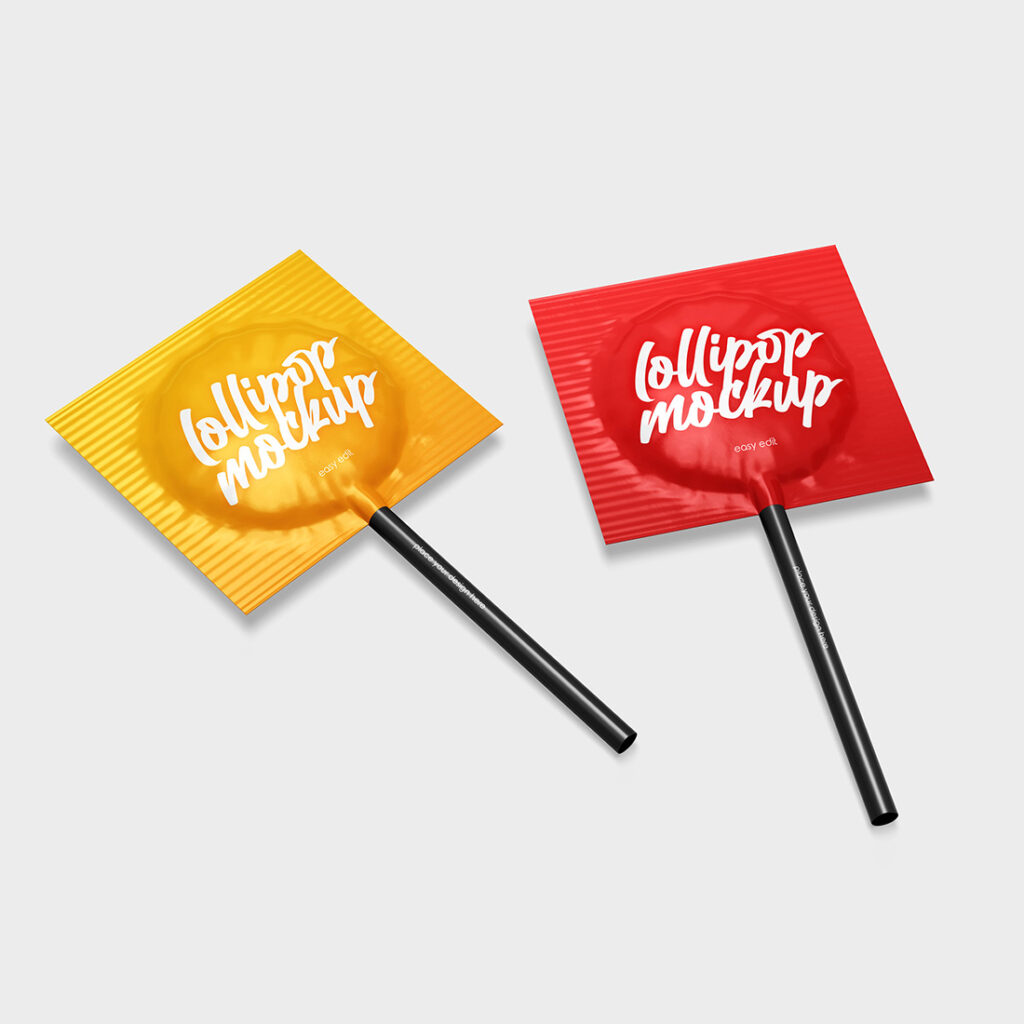 Lollipop Mockup Set
