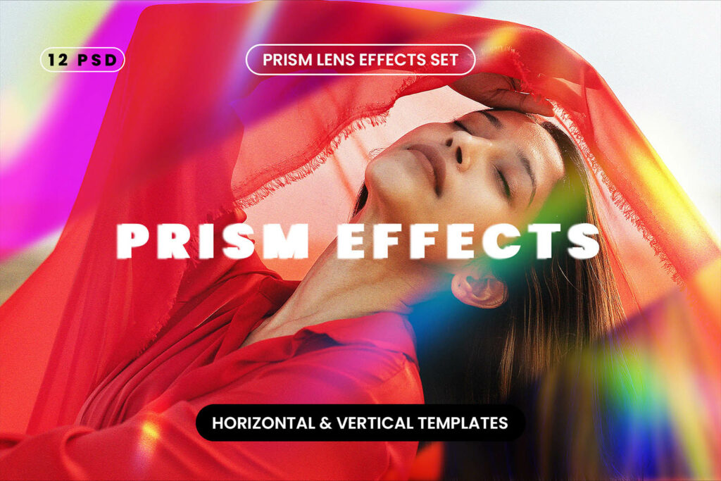 Editable Prism Photo Effect - MasterBundles