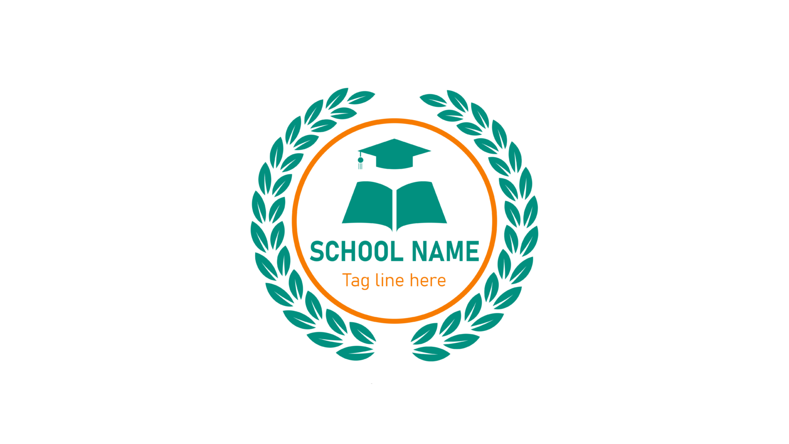 100% Editable School Logo Design in Illustrator CC | MasterBundles ...
