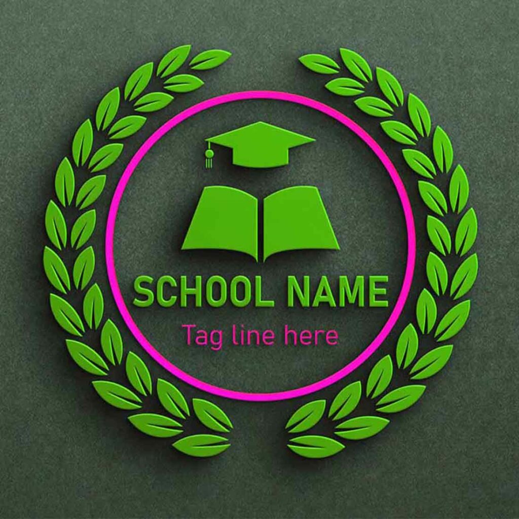 100% Editable School Logo Design in Illustrator CC | MasterBundles ...