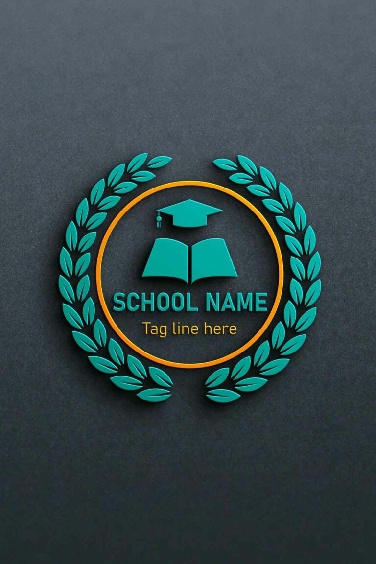 100% Editable School Logo Design in Illustrator CC | MasterBundles - MasterBundles