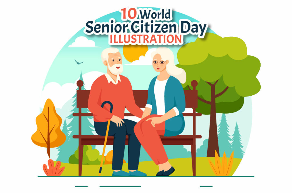 10 World Senior Citizen Day Illustration - MasterBundles