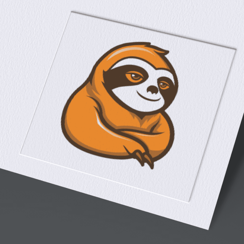 Sloth Logo - MasterBundles