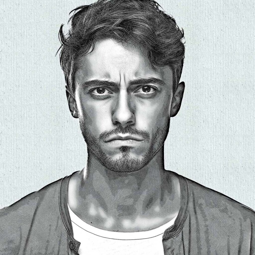 Poster Sketch Photoshop Action - MasterBundles