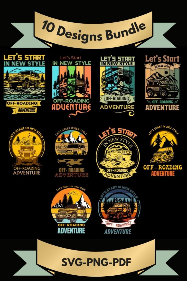 OFF-ROADING ADVENTURE (Design bundle) - MasterBundles