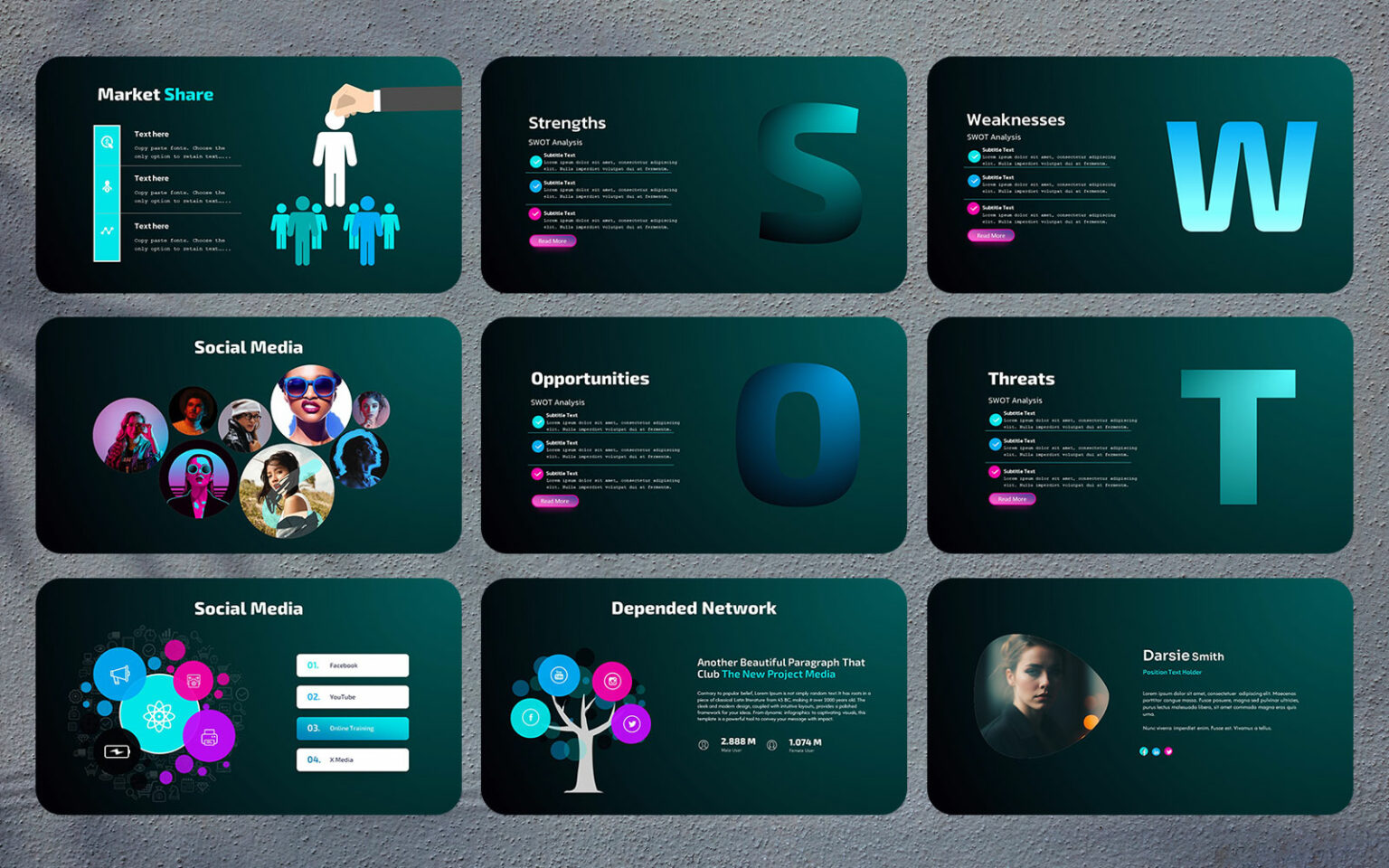 Robo Plan PowerPoint Presentation Template - MasterBundles