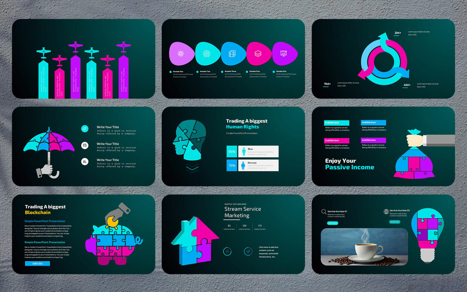 Robo Plan PowerPoint Presentation Template - MasterBundles
