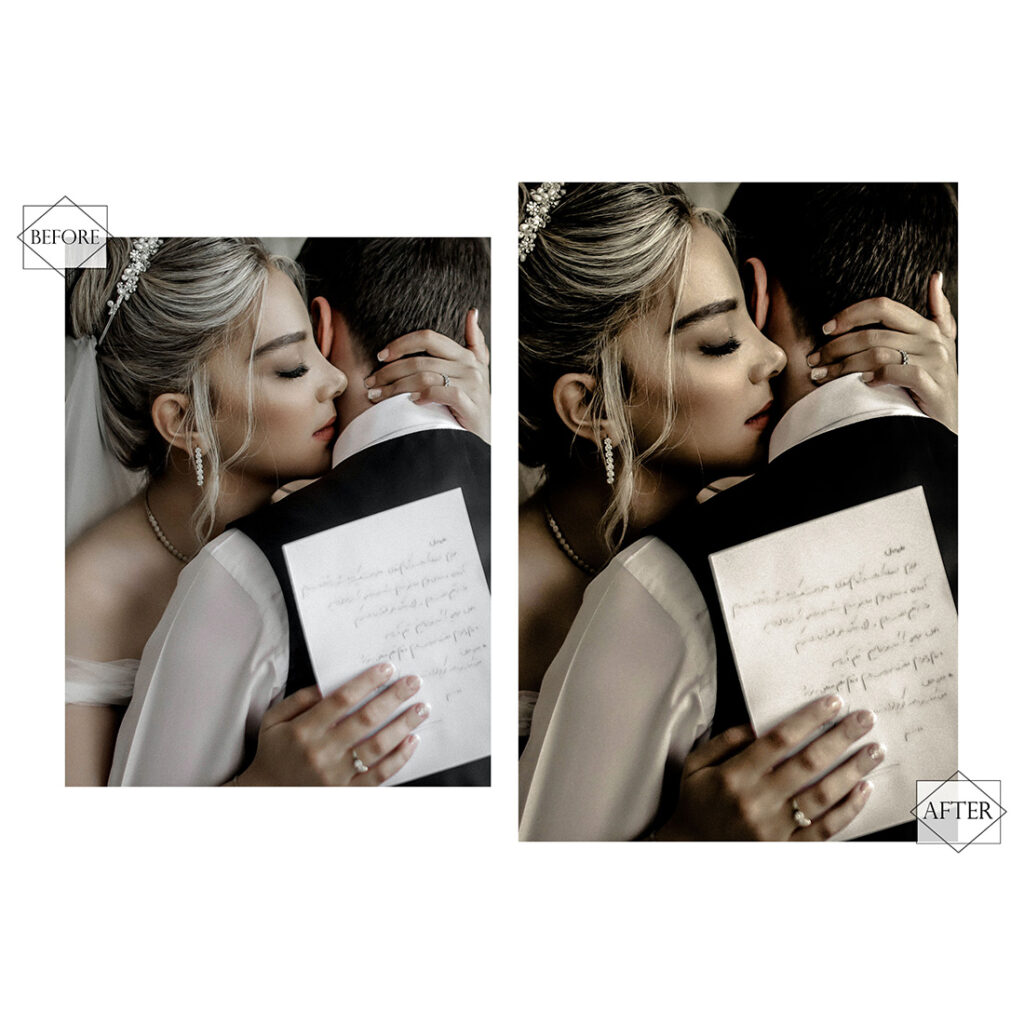 12 Photoshop Actions, Dim Wedding Ps Action, Bride ACR Preset, Black ...