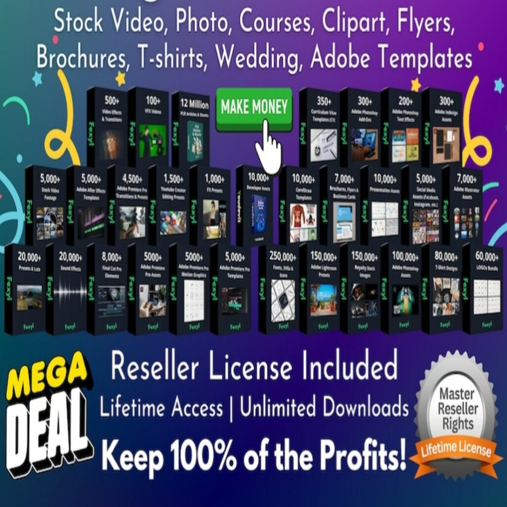30M+Digital Product Bundle Mega Bundle, Course, Softwere,Printeble - MasterBundles