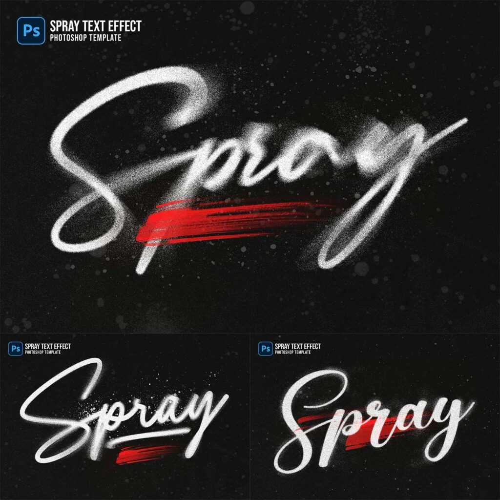 Spray Paint Text Effects - MasterBundles